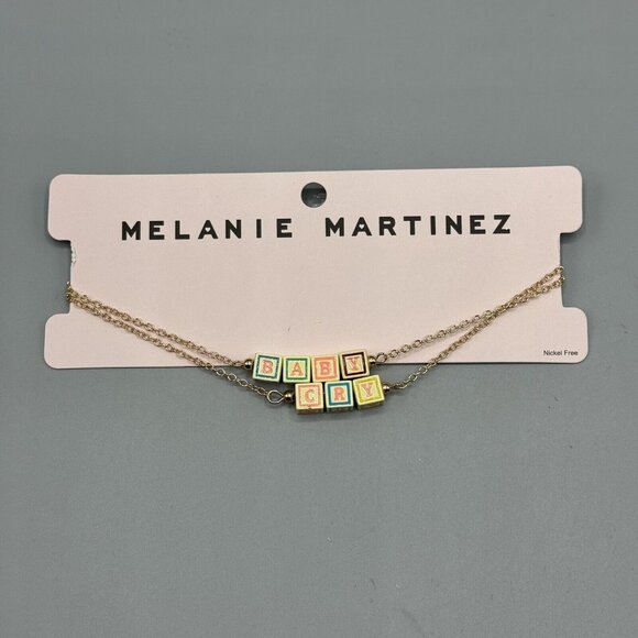Melanie Martinez | Jewelry | Melanie Martinez Cry Baby Blocks Necklace ...